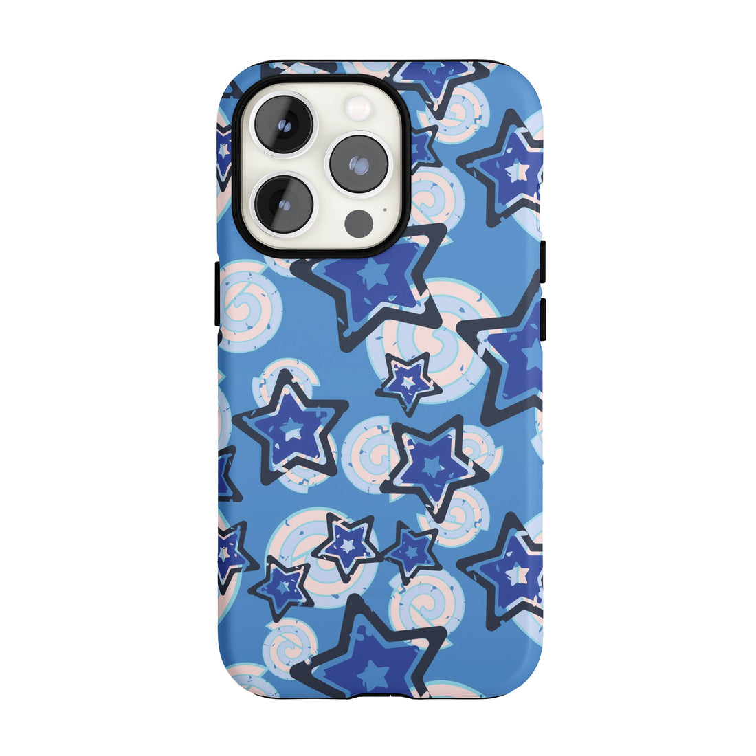 Y2K Blue Star iPhone Case – Stella Cases